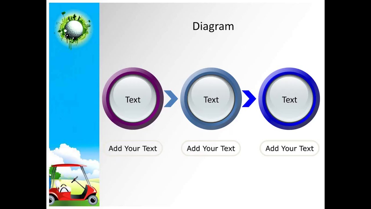 Golf PowerPoint Template, Golf PPT Slide - Download at Templates Vision, Golf Training PPT Themes
