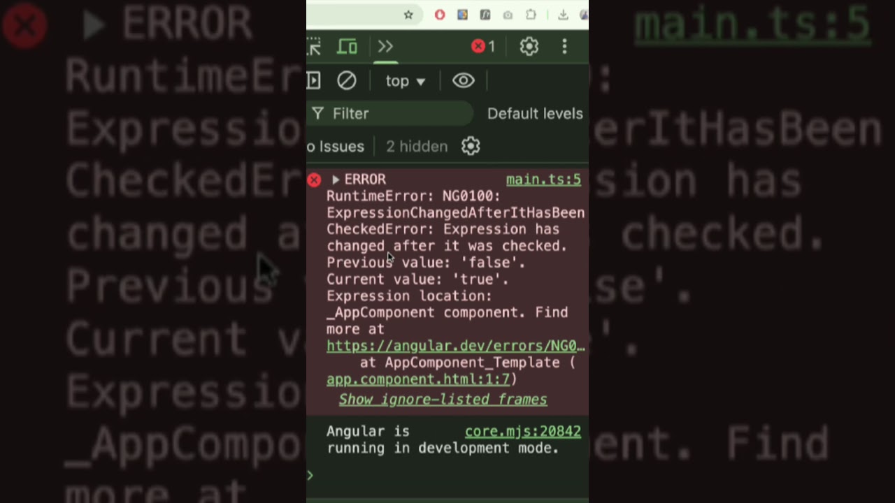 Angular Error Solved in Seconds!  #programming