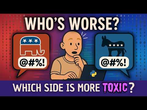 I Analyzed 1M Comments - This Political Side is More Toxic