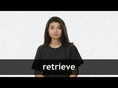 RETRIEVE definition and meaning | Collins English Dictionary