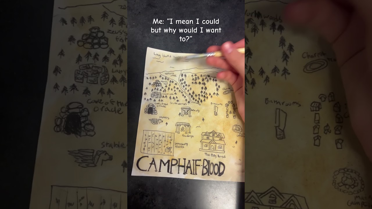POV: I just wasted 30 minutes working on a camp half blood map instead of home work