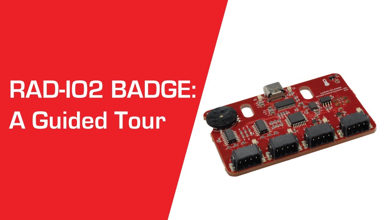 RAD-IO2 BADGE — A Guided Tour