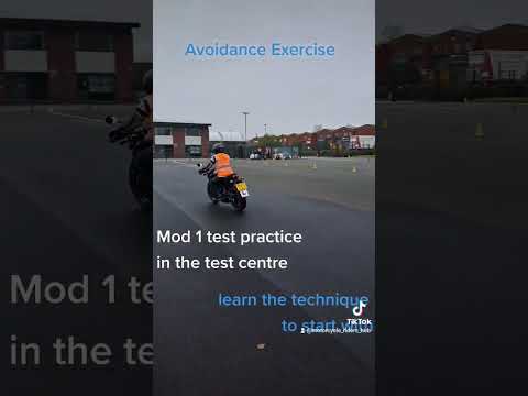 Riding Tip - Avoidance Exercise Module 1 Motorcycle Test UK 🇬🇧