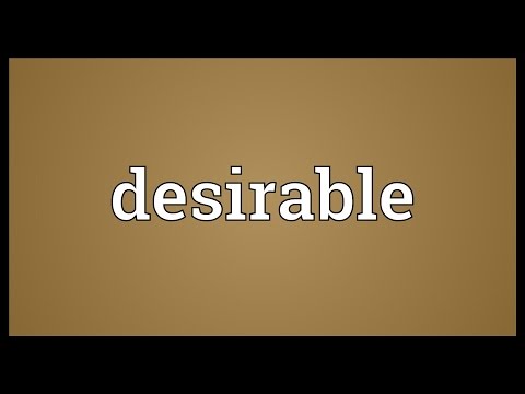 Desirable Meaning