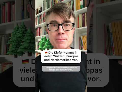 Kiefer? TWO meanings! #learngerman