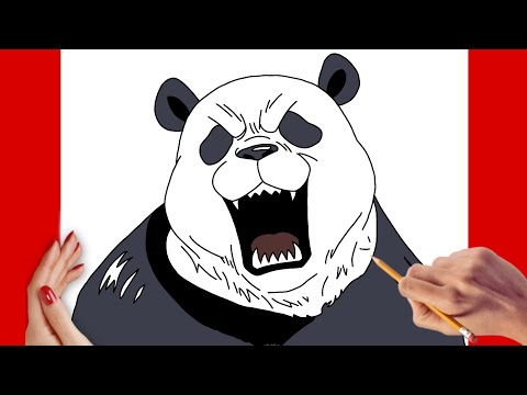 How To Draw Panda | Jujutsu Kaisen | Easy step by step