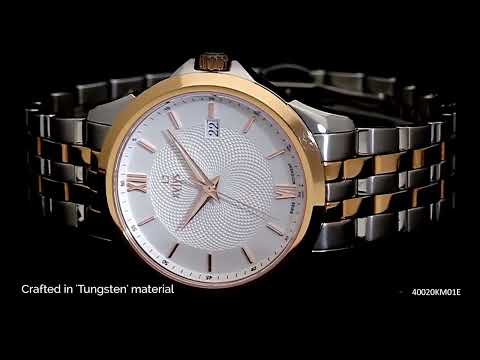 Buy Online Xylys Swiss Analog with Date Two Toned Stainless Steel Strap ...
