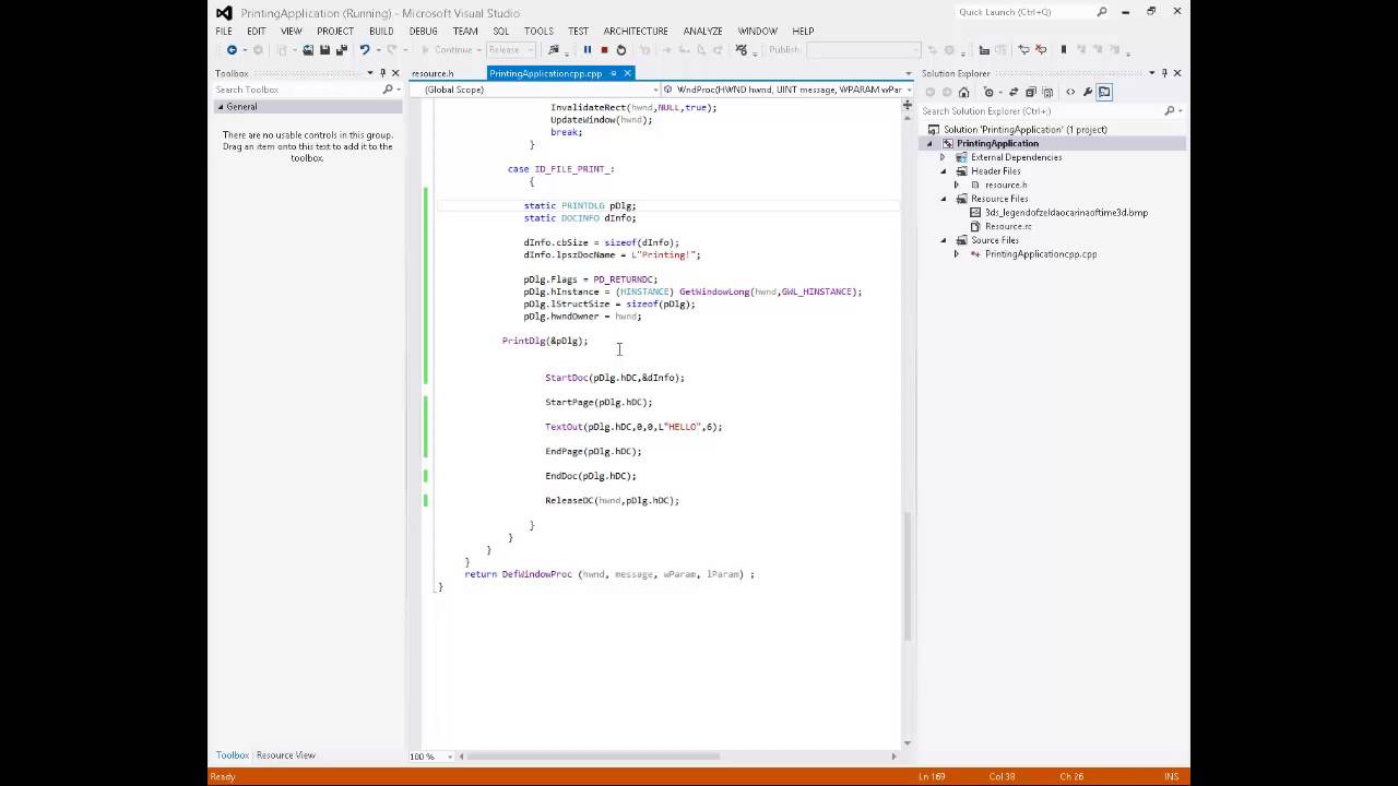 Print Dialog Tutorial