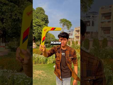 Learning to throw Boomerang