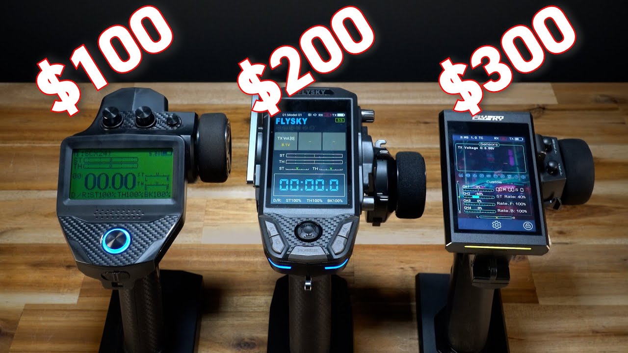 Flysky G7P, G11P & NB4+ Transmitter Comparison