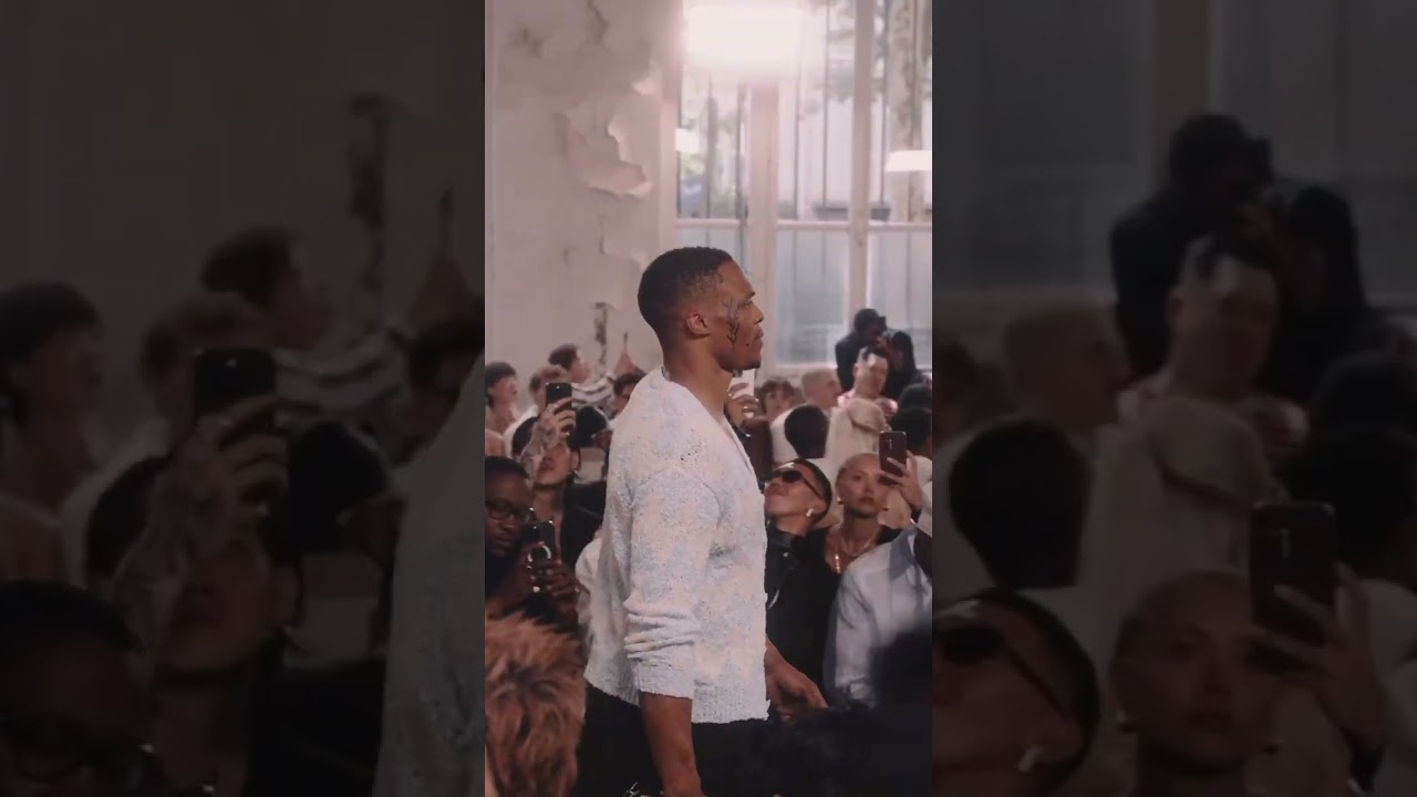 Feng Chen Wang PFW 25’🇫🇷🎬 #russelwestbrook #dtr #nfl #nba #fashion