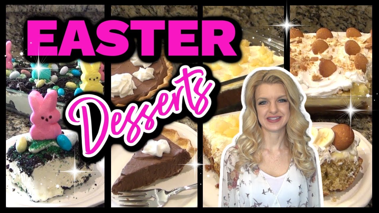 Easy & Delicious EASTER DESSERT Recipes | Amazing Easter Desserts | PROGRESSIVE EASTER DINNER COLLAB