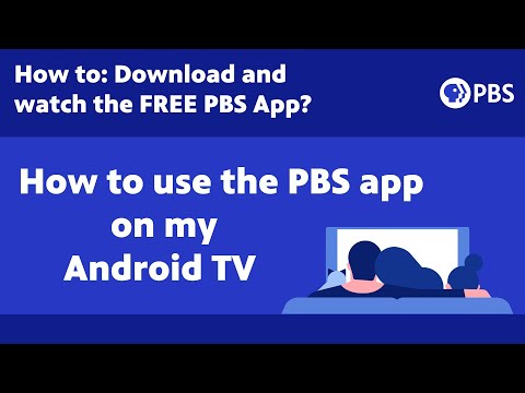 How to use the PBS app on my Android TV