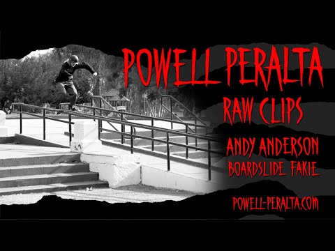 Andy Anderson Boardslide to Fakie
