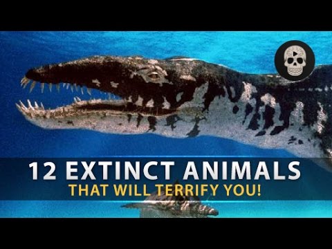 12 Scariest Extinct Animals | PoGo Portal