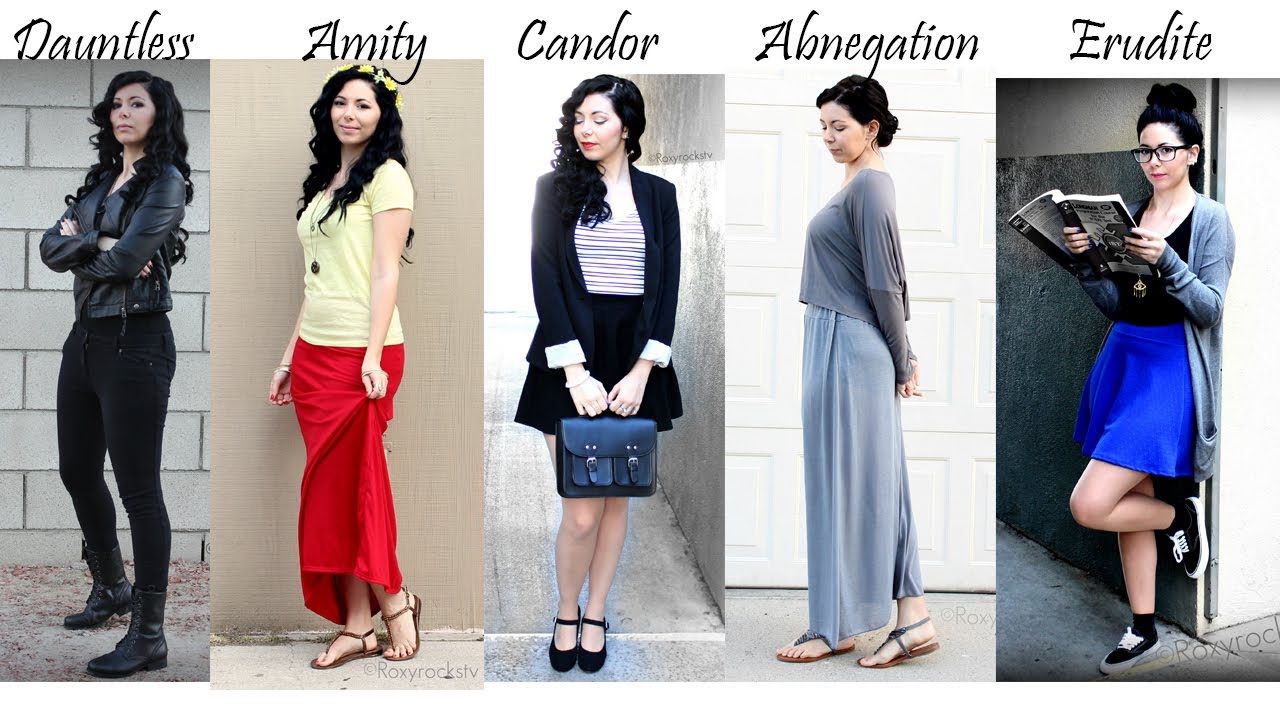 the DIVERGENT OUTFITS !