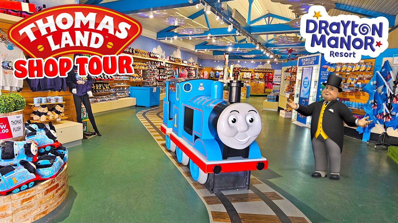Inside The World’s Largest Thomas The Tank Engine Shop at Thomas Land (May 2026) [4K]