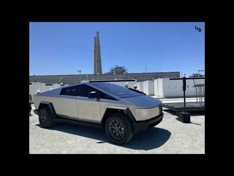 NEW Cybertruck production version spotted / NEW INTERIOR PHOTOS - Tesla