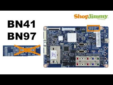 Samsung TV Repair - Part Number Identification Guide for Samsung Main Boards & Digital Boards