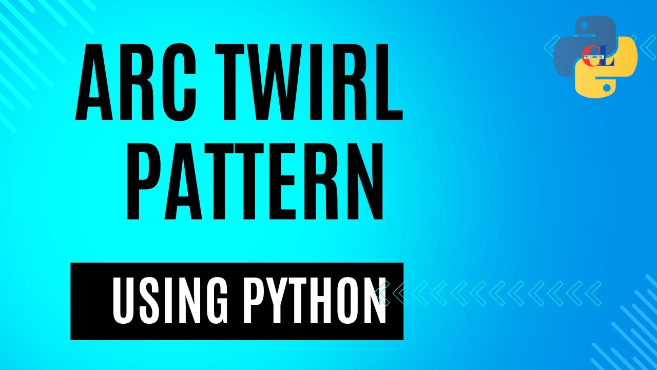 Arc Twirl Pattern using Python