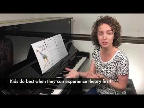 African Safari - Reading and Rote Piano Piece