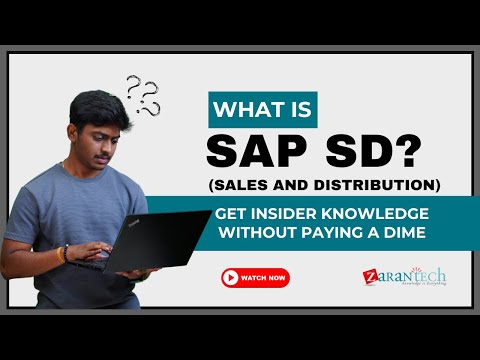 What is SAP SD (Sales and Distribution) | ZaranTech
