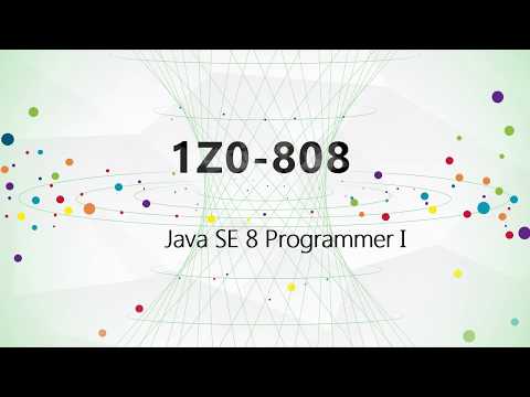 Java 8 certification 1Z0-808 study guide – Site Title