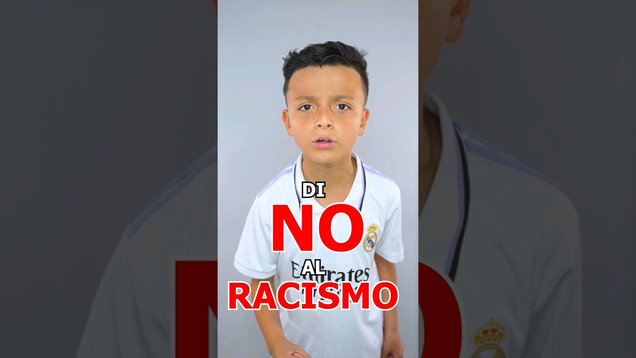 DI NO AL RACISMO 🥰 VAMOS #shorts