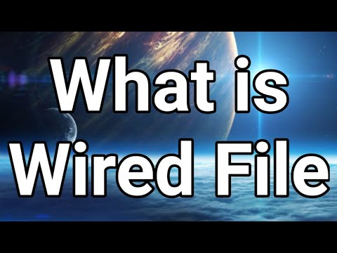 What is Wired File. Urdu /English