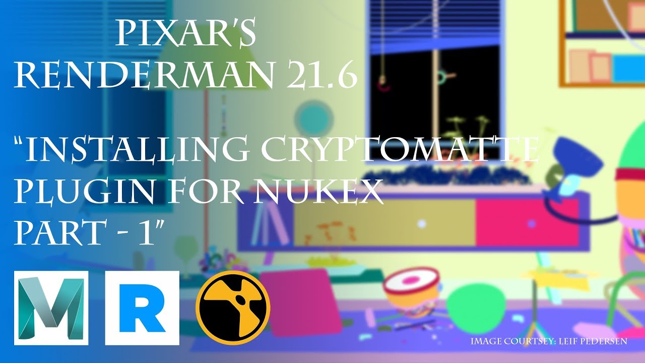 RenderMan for Maya  | Installing Cryptomatte Plugin for NUKEX | Part - 1
