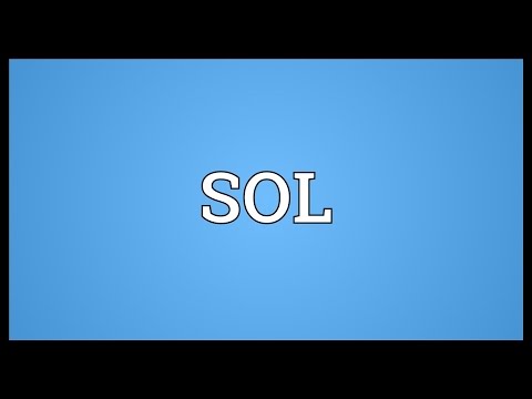 SOL Meaning