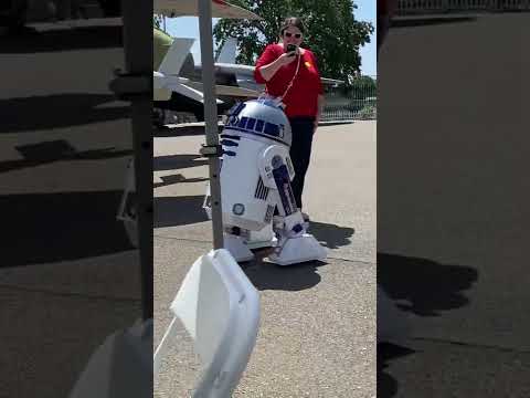 I met a REAL LIFE version of R2D2!