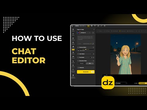 ChatGPT and Flux Kontext AI Image Editing | Dzine AI Tutorial