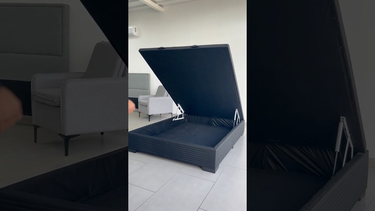 Base Box Baul Sommier 2 Plazas | Firme, Elegante y Resistente #montevideo #muebles #sommier