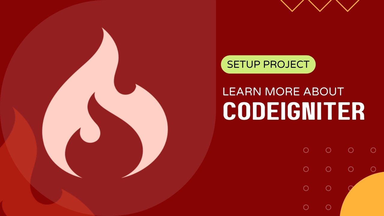 Setup - Restful API with Codeigniter - 01