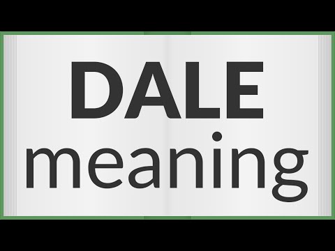 Dale | meaning of Dale