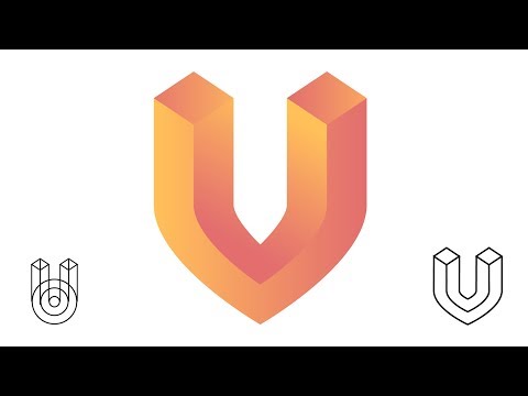 Letter V Logo Design tutorial in Adobe Illustrator
