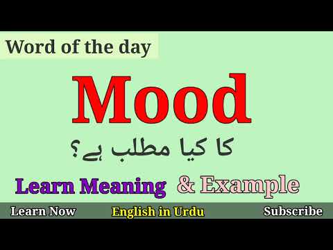 Mood Meaning