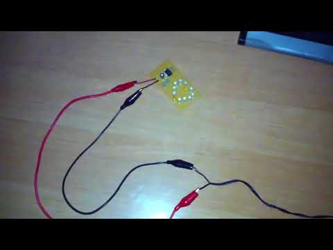 Arduino Project 555 Astable and LED Heart!