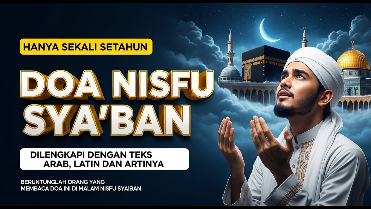 Doa Malam Nisfu Sya'ban Lengkap Arab Latin & Artin
