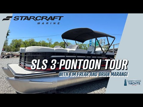StarCraft's Tim Frear Talks Features and Warranties on the SLS 3 Pontoon | Sandy Hook Yachts