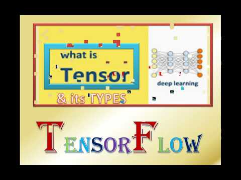 what are tensors & its types in TensorFlow