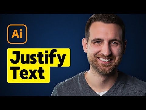 How to Justify Text in Illustrator