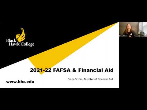 2021-22 FAFSA & Financial Aid Webinar