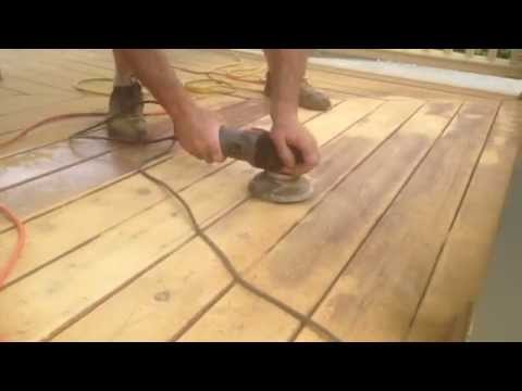 How to Strip Peeling Sikkens Stain from a Deck