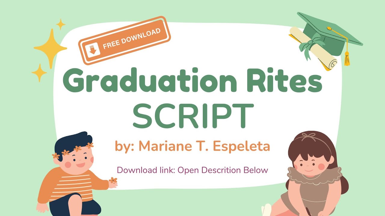 GRADUATION SCRIPT FREE DOWNLOAD
