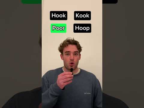 Four letter ‘oo’ words #english #learnenglish #britishenglish