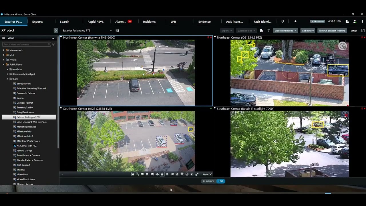 Milestone XProtect 2023-R3 Smart Client VMS Demo