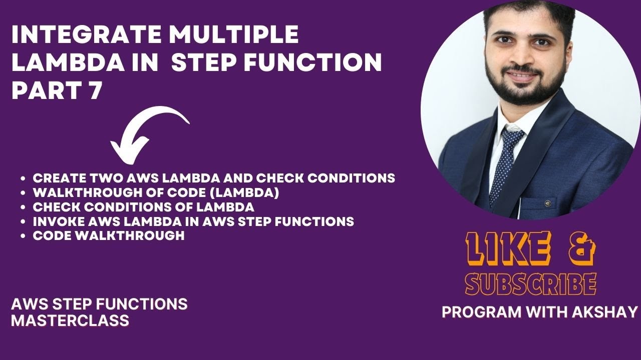 AWS Step Function  Multi Lambda Example Part 7