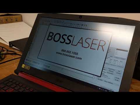 Boss Laser (2020) - How to download and install RDworks software
